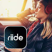 Riide is available in the UK, Ireland and the US
